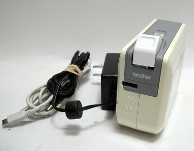 Brother P-Touch PT-1230PC PC-Connectable Label Maker Auto Cutter TESTED ...