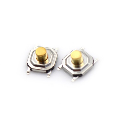 20pcs 4x4x3mm Micro Waterproof Copper Tactile Tact Touch Push Button ...