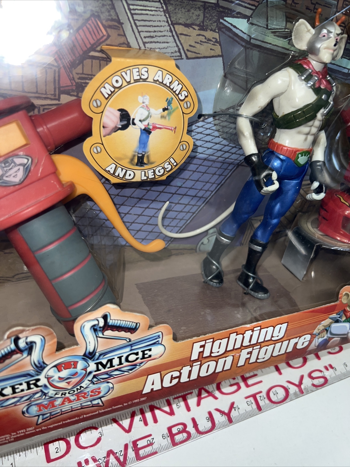 2007 Biker Mice From Mars Throttle Gift Set Fighting Figure Giochi ...