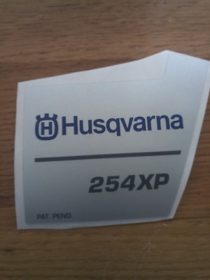 New Original Husqvarna OEM 254 XP Sticker Decal 503619812 | eBay