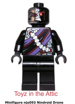 Lego 1x njo093 Nindroid Drone Near Mint Ninjago | eBay