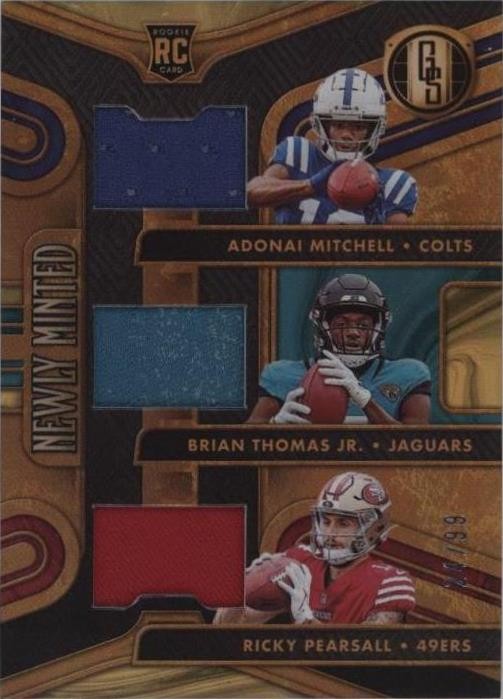 2024 Panini Gold Standard - Newly Minted Memorabilia Triples Brian ...