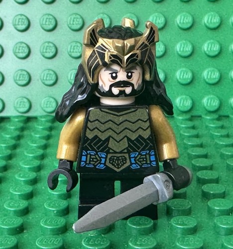 Lego The Hobbit King Thorin Oakenshield Minifigure lor106 | eBay