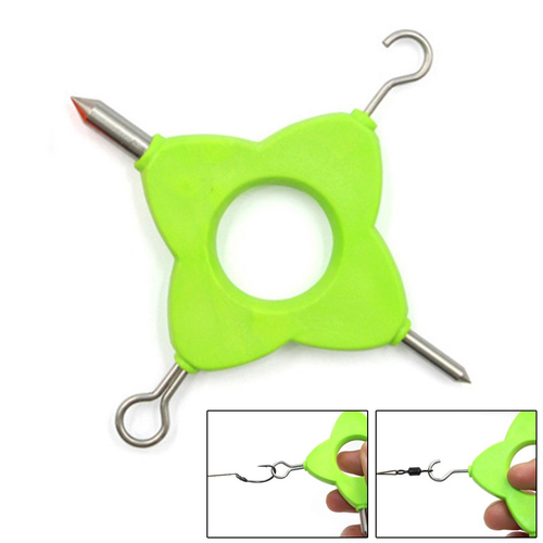 Fishing Line Puller Bright Green Design Compact Size Hook End For Knots ...