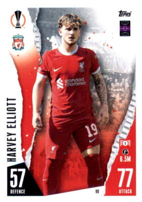 2023-24 Topps Match Attax UEFA Club Competitions #90 Harvey Elliott | eBay