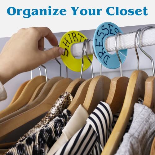 30 Closet Dividers for Hanging Clothesâ€“ 30 Clothing Rack Dividers ...