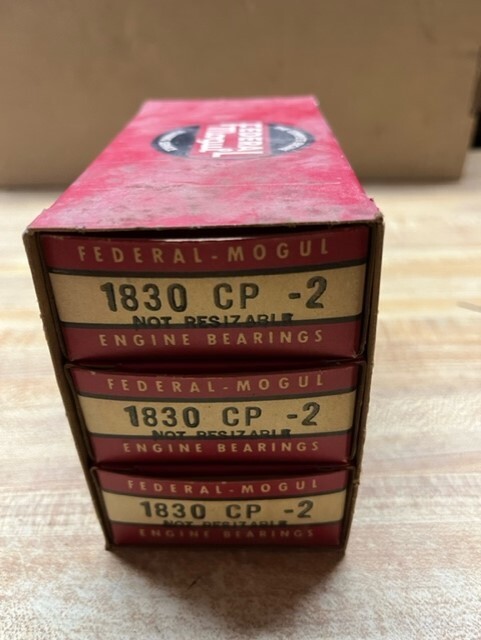 ENGINE ROD BEARINGS Size .02 1952 - 1969 Ford &Tractor 134 144 172 215 ...