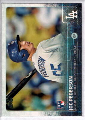 2015 Topps Update #US376 Joc Pederson Los Angeles Dodgers Baseball Card ...