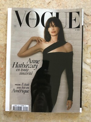 French Fashion Magazine VOGUE FRANCE n° 1052 - ANNE HATHAWAY - Nov ...