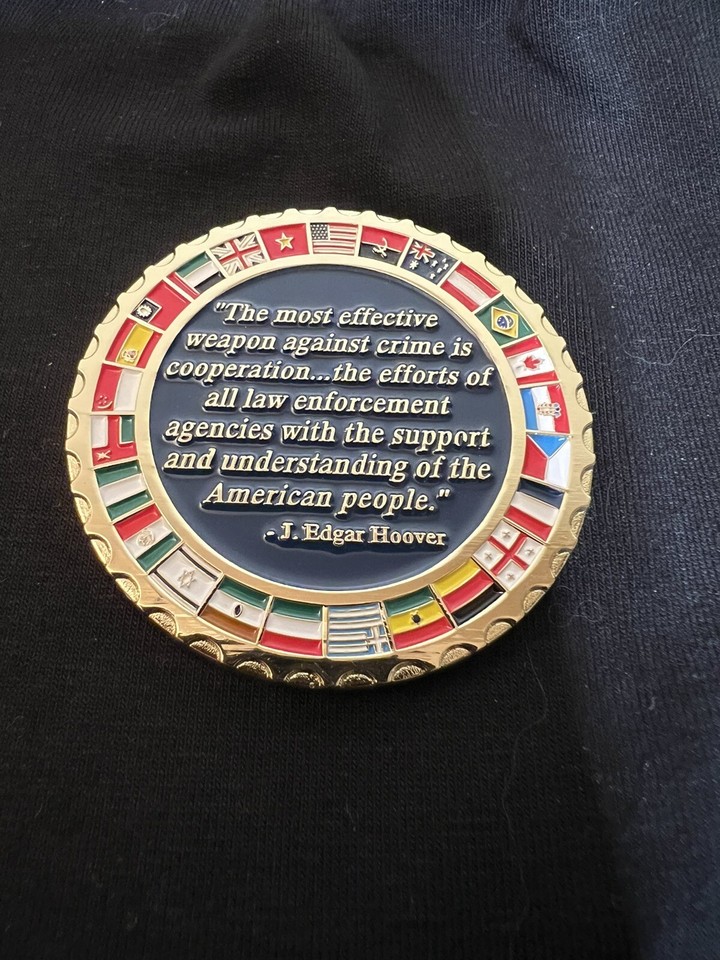 Police Challenge Coin FBI National Academy FBINA | eBay