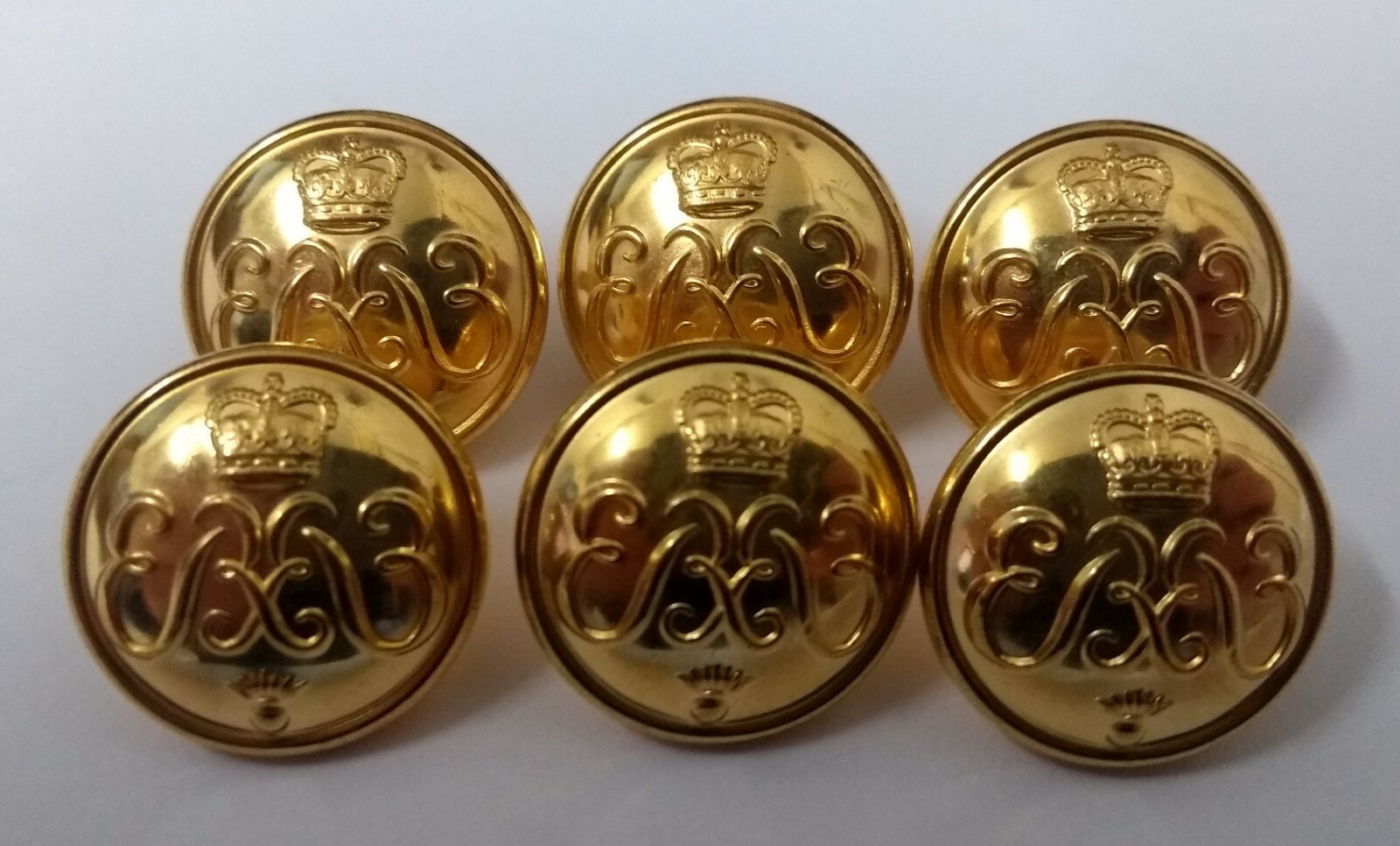 Genuine British Army No1 / No2 Officers 0526 Grenadier Guards Buttons ...