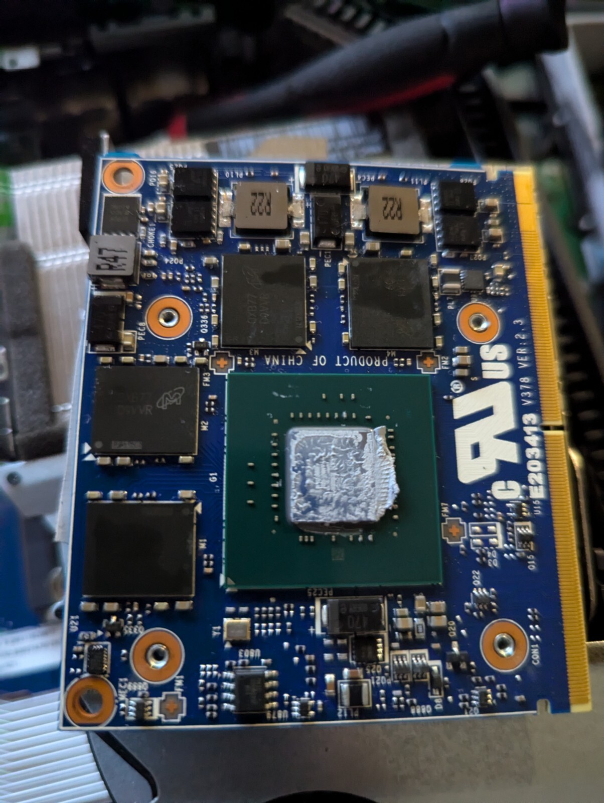 HP Z2 G5 MinI NVIDIA MXM Quadro P620 4GB GPU Video Graphics Card L62508 ...