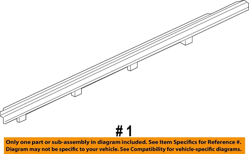 GM OEM 15-22 Canyon,Colorado Front Door Exterior Trim-Belt Molding ...