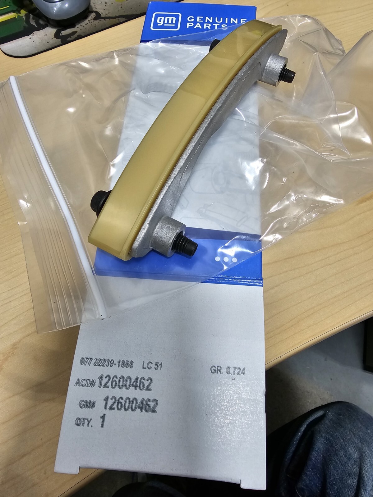 12600462 NEW Genuine GM OEM Timing chain guide | eBay