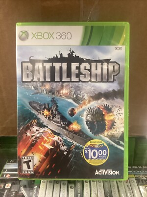 Battleship Microsoft Xbox 360 Video Game Complete With Manual ...