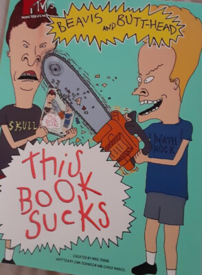 Beavis And Butthead This Book Sucks | eBay