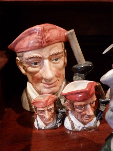 Royal Doulton Colonial Williamsburg Toby Character Jugs COMPLETE SET OF ...