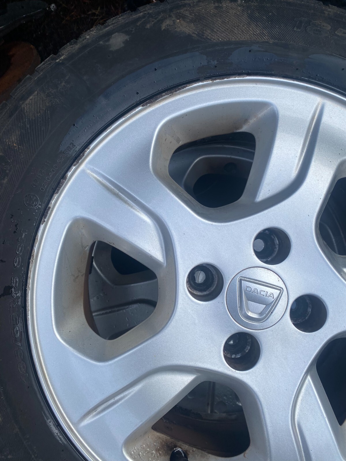 2016 Dacia Sandero Mk1 15" Alloy 5 Hole Spoke 6jx15 Wheel for sale ...