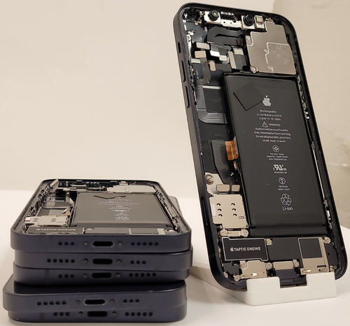 6x Apple iPhone 12 Housing Original OEM Genuine Assembly Parts Black (6 ...