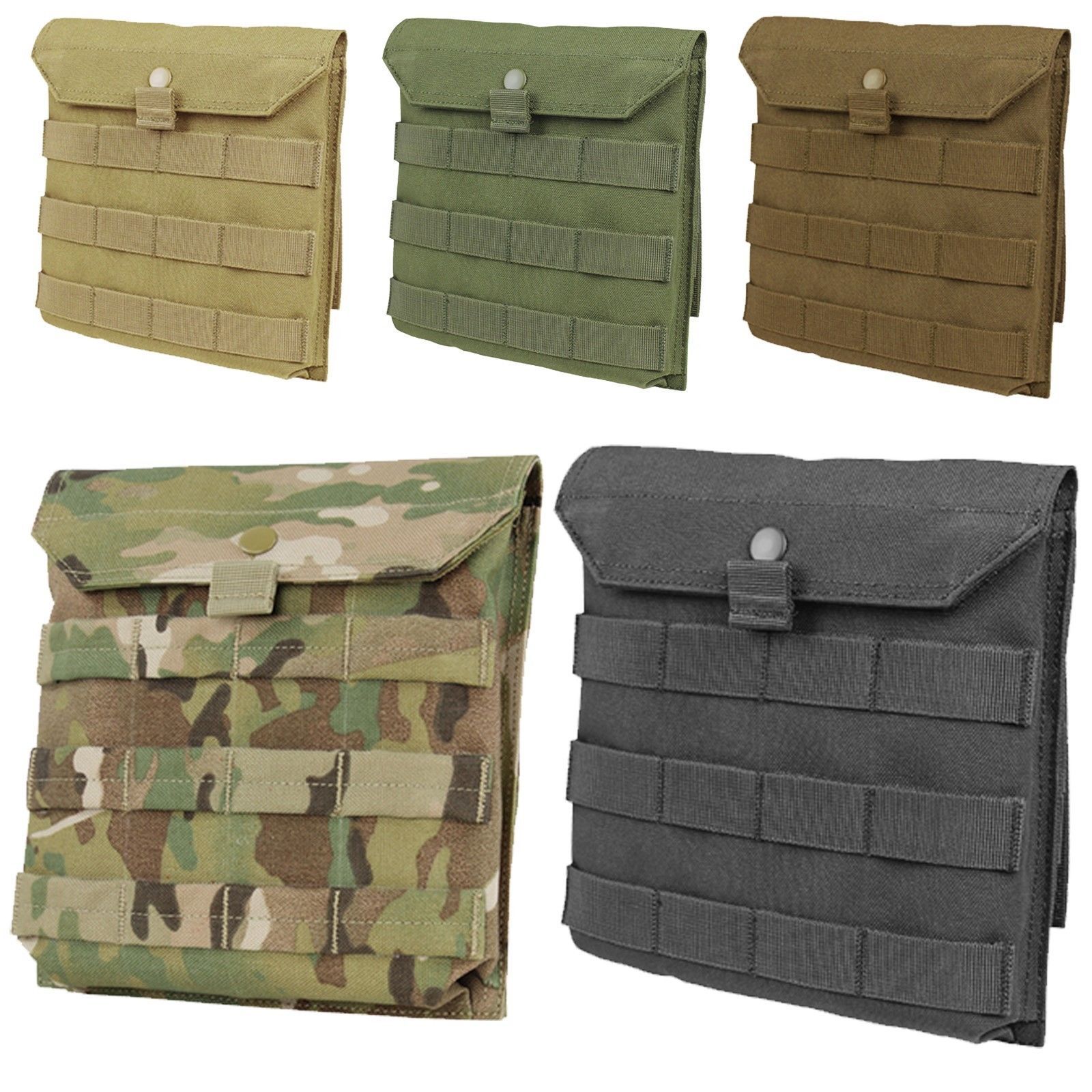 Condor MA75 MOLLE 8"x8" Ballistic Body Armor Carrier Side Plate Utility ...