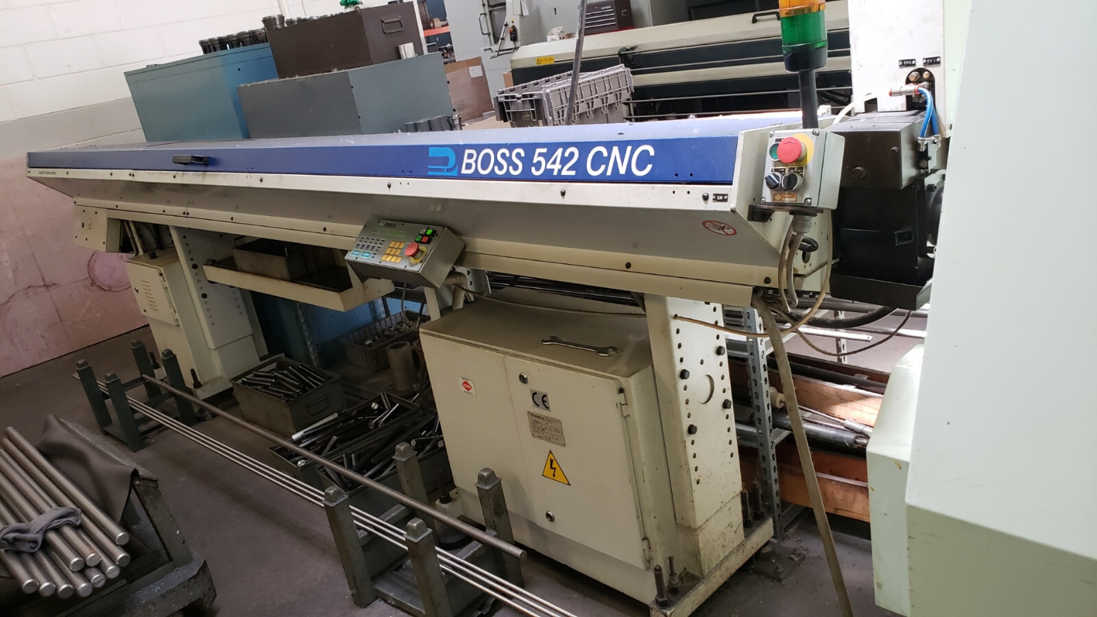 Eurotech 420-SLL CNC Lathe, 2 spindles, 2 turrets, w/Fanuc control, box ...