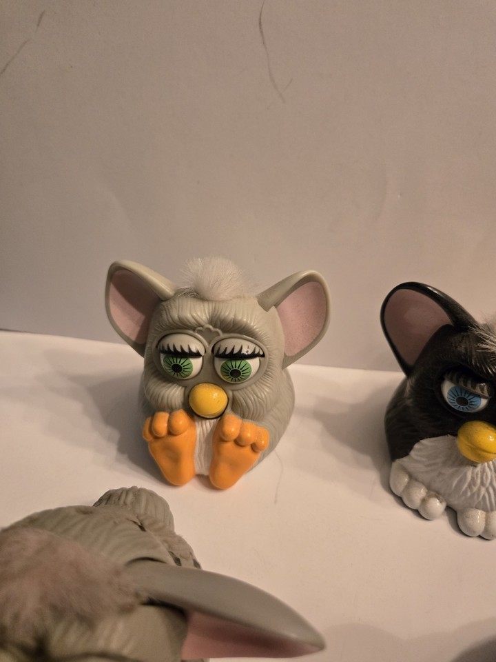 Vintage 1998 Furby McDonald’s Happy Meal Toys Set Of 9 and one Burger ...