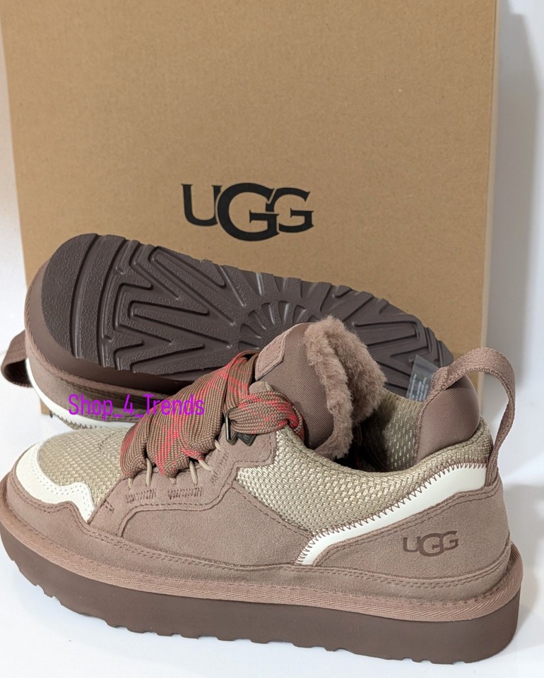100% UGG Lowmel Rocky Suede Mesh Sneakers Women's sizes 6 7 8 9 10 NEW ...