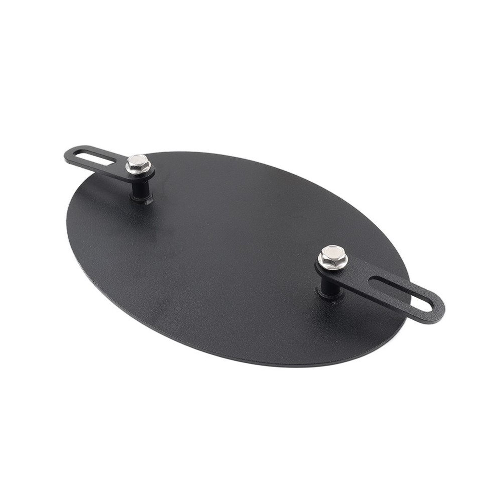 Motorcycle Universal Side Number Plate Panel Cover CNC Black | eBay