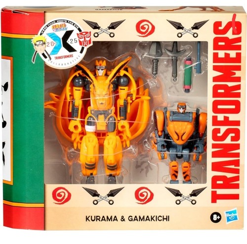 Transformers x Naruto Shippuden - Kurama and Gamakichi Collaborative ...