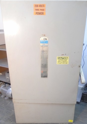 ITE GOULD DISCONNECT SWITCH SN427L 800A 240V 3P FUSIBLE 1YR WARRANTY | eBay