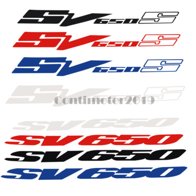 2PCS 7.9" Motorcycle Fuel Tank Reflective Sticker Decal For SUZUKI ...