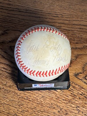 Johnny Bench Cincinnati Reds Autographed NL Baseball “Catch Ya Later ...