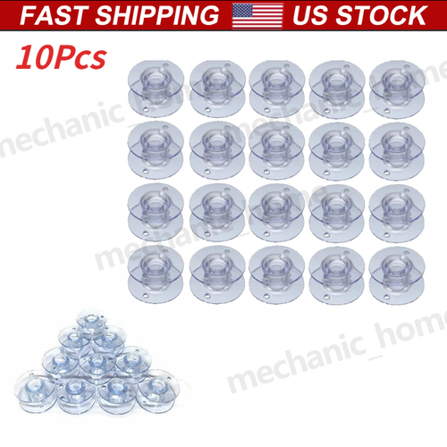10Pcs Class 15J Bobbins For Sewing Machine Sa156 Bobbin Singer Models ...