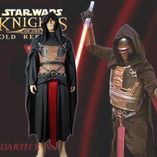 Star Wars Sith Dark Lord Darth Revan Costume Outfit Uniform Cosplay ...