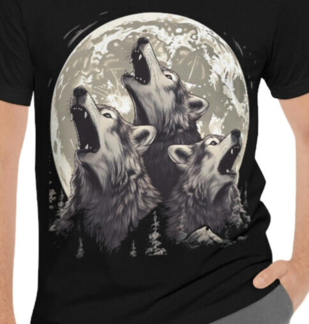 Achse Verformung so tun als ob 3 wolves shirt mental Beschäftigt ...