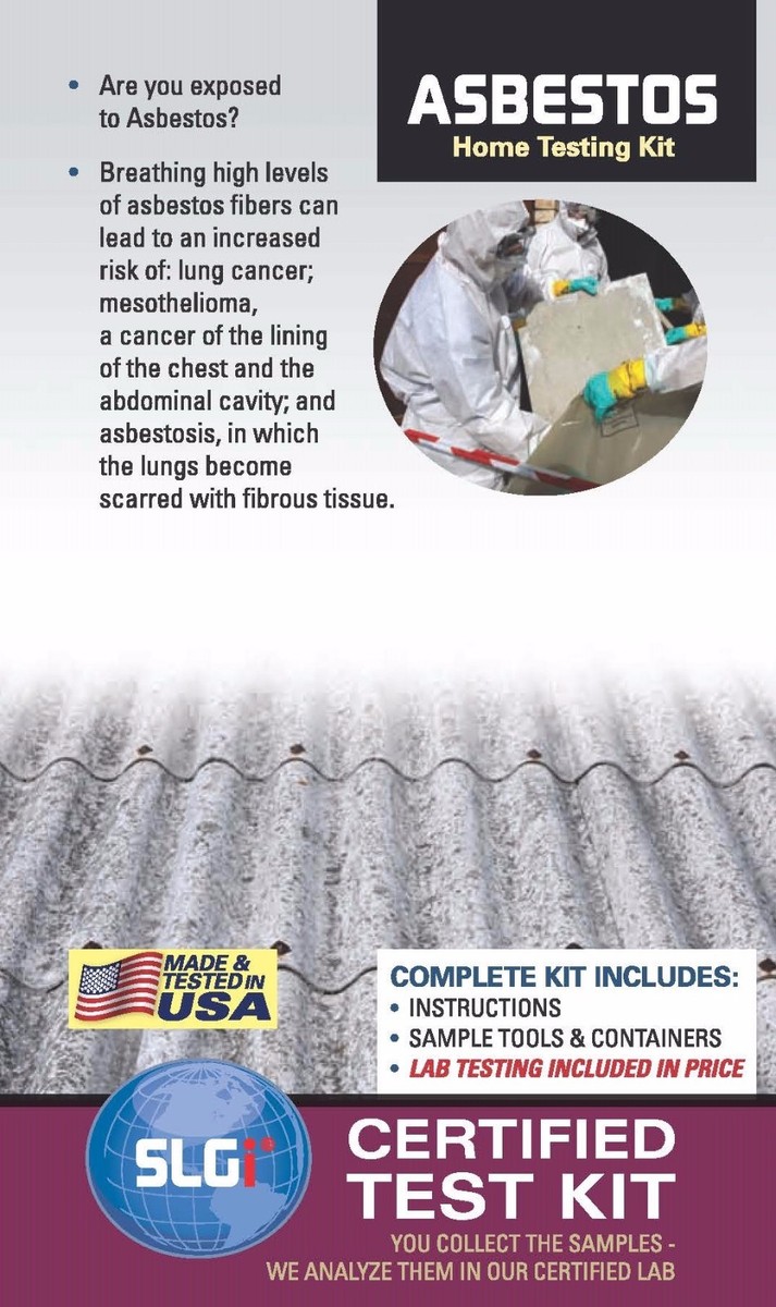 Asbestos Test Kit Fast & Reliable Asbestos Testing Kit With PPE