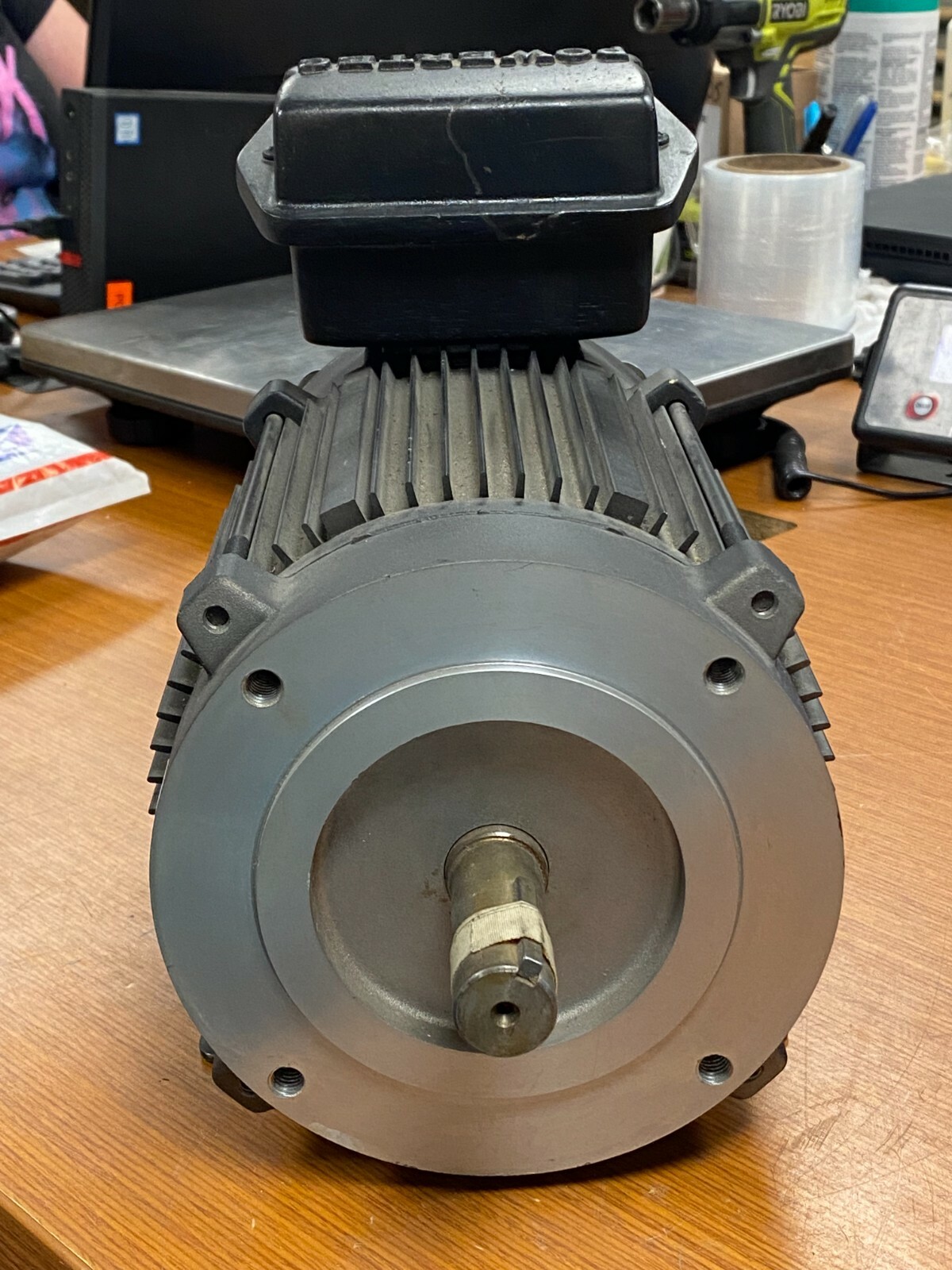 👀 NEW POWERTEC .5 HP DC MOTOR 320V 1.9A 1750 RPM 143TC FRAME ...