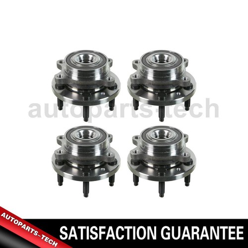 4x MOOG Hub Assemblies Front Rear Wheel Bearing and Hub Assembly For ...