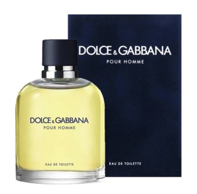 DOLCE & GABBANA Pour Homme Eau de Toilette Spray 125ML NEW & SEALED ...