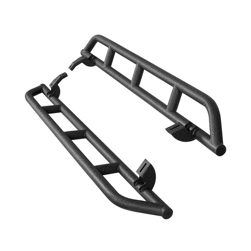 Hooke Road 4Runner Rock Sliders Tube Side Door Armor Rocker Gurad Rails ...