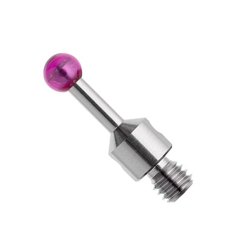 CMM Styli M3 Thread 3.0mm Ruby Sphere Stainless Steel Stem L10mm for A ...