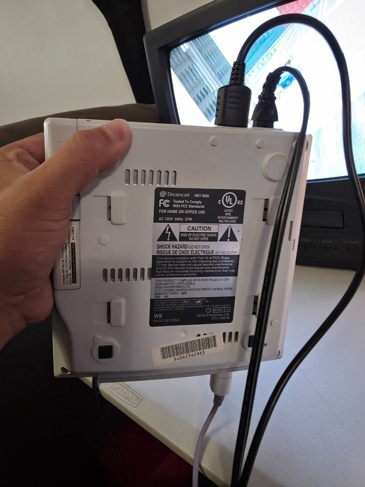 SEGA Dreamcast Launch Edition Home Console - White System, Tested ...