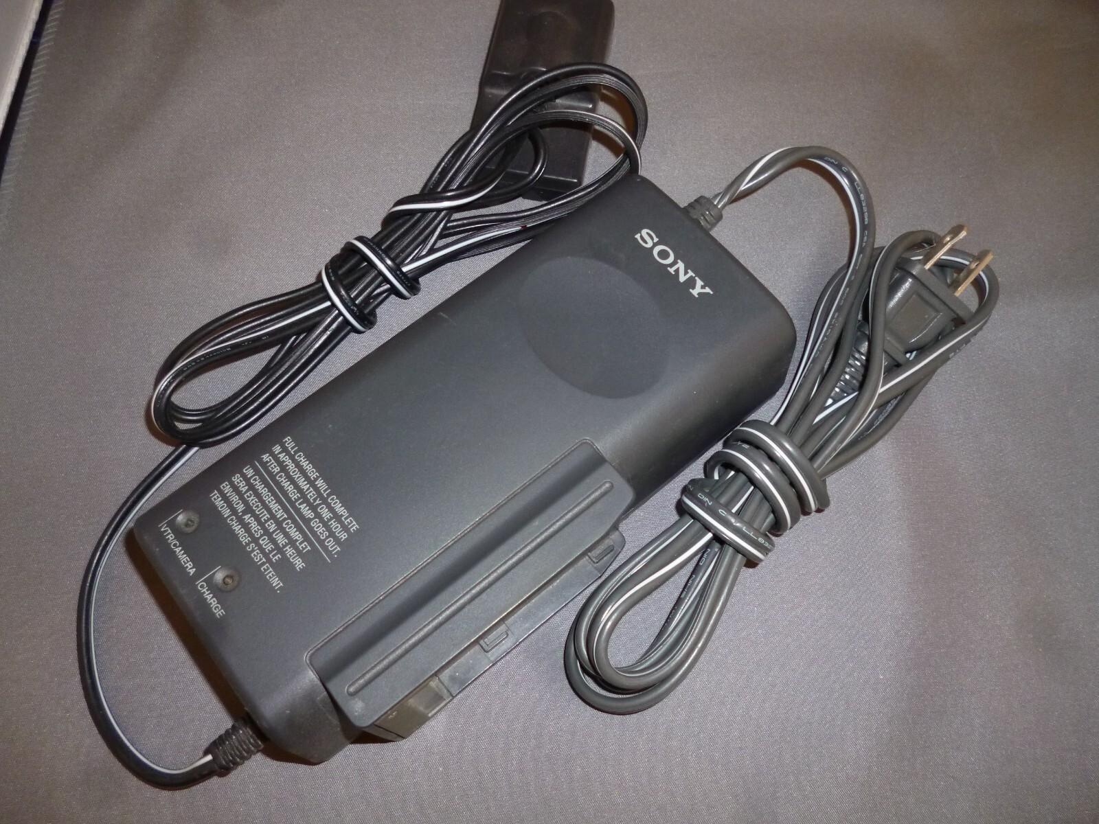 Sony AC-V316 Power Adapter Battery Charger 110-240V for Sony Camcorders ...