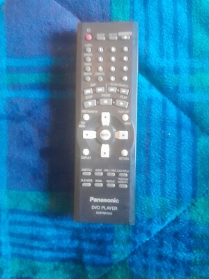 Genuine PANASONIC EUR7621010 DVD Player Remote Control DVD-S31 DVD-S35 ...