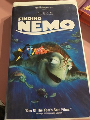 Finding Nemo 1st edition Disney (VHS, 2003) #30081 786936215601 | eBay