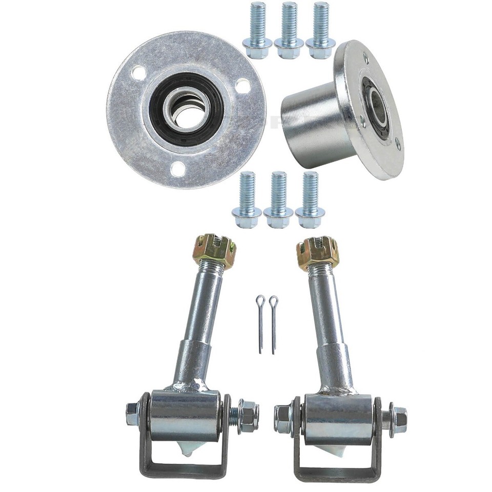 32" Racing Go Kart Rear Axle Kit 10x4.50-5 11x7.10-5 Wheels Front ...