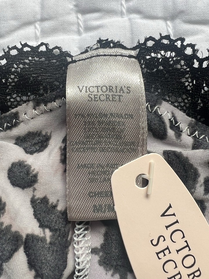 VICTORIA'S SECRET SILKY SATIN SMOOTH LACE RARE CHEEKY PANTIES ICE PINK ...