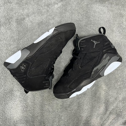 Nike Air Jordan Kids Size 1Y Basketball Ankle Shoes Black Jumpman MVP ...