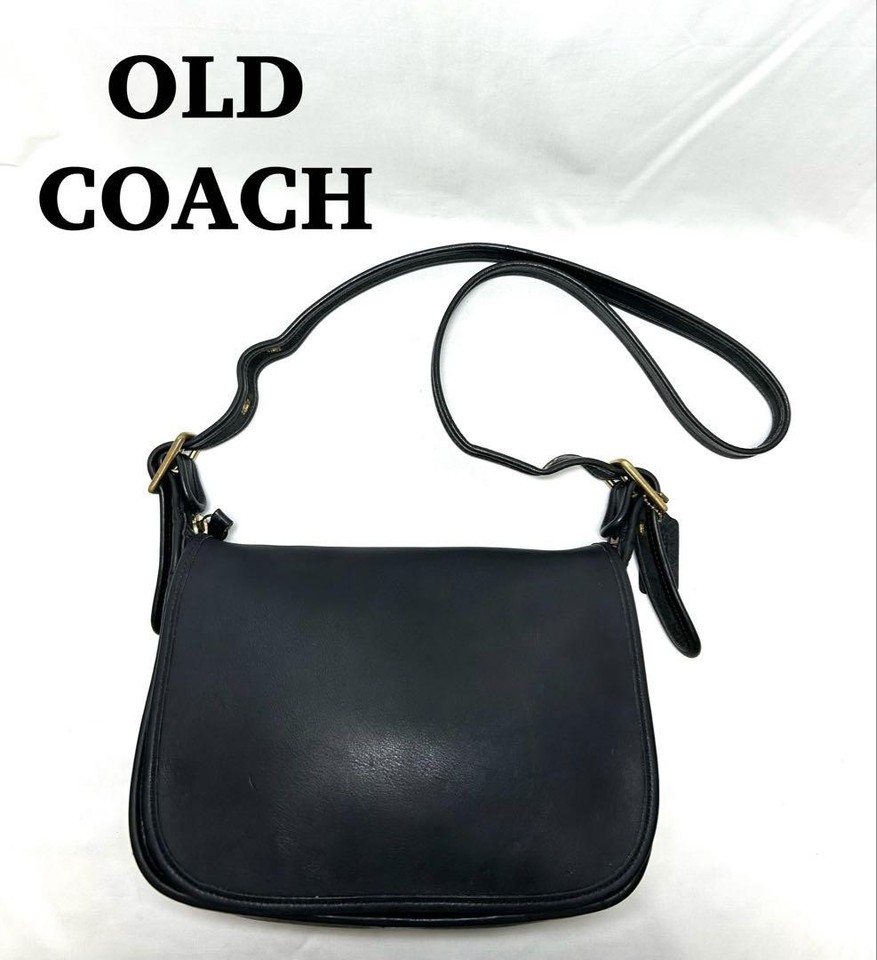 Vintage Coach 9951 Patricia Legacy Shoulder Bag Black Leather | eBay