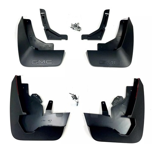 2021-2025 OEM GMC Yukon/XL Front & Rear Molded Splash Guards 86517282 ...